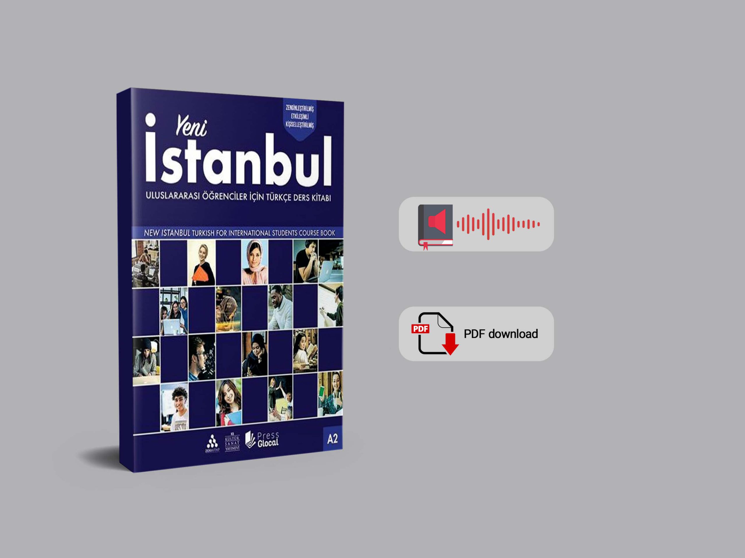 دانلود رایگان فایل PDF کتاب ینی استانبول - Yeni istanbul A2 به همراه فایل های صوتی - توران علم ترکان